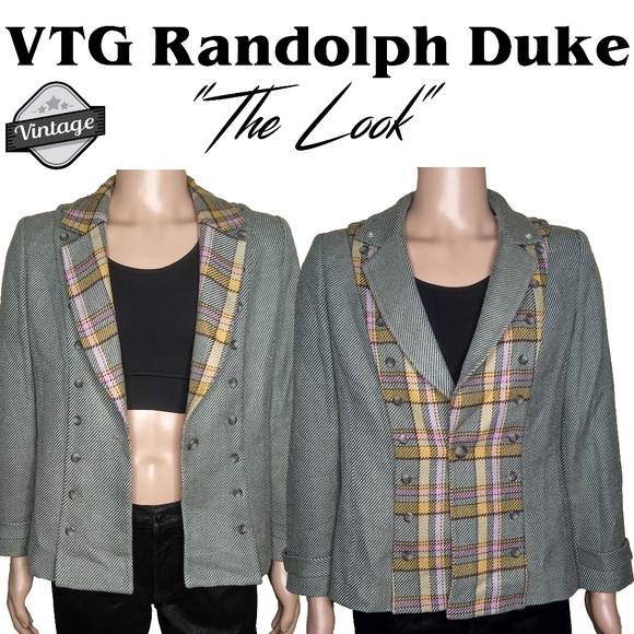 Vintage | Jackets & Coats | Vtg Randolph Duke The Look Reversible ...